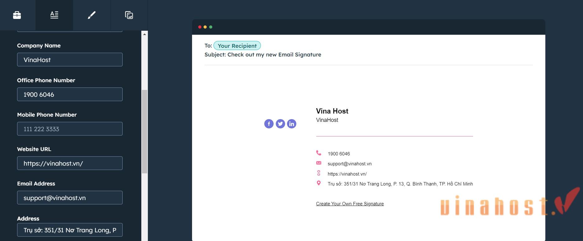 Chữ ký email là gì? Hướng dẫn tạo chữ ký email chuyên nghiệp - #1 Hosting Giá Rẻ, VPS Giá Rẻ ...