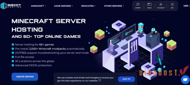 TOP 8 nhà cung cấp Hosting Minecraft Server tốt nhất 2026