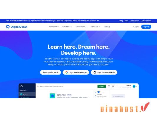 VPS DigitalOcean là gì? | Cách tạo & sử dụng mới nhất 2026