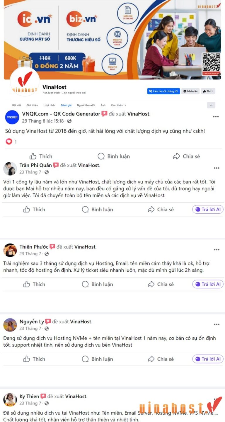 Đánh giá Hostinger? | So sánh Hosting Hostinger & VinaHost