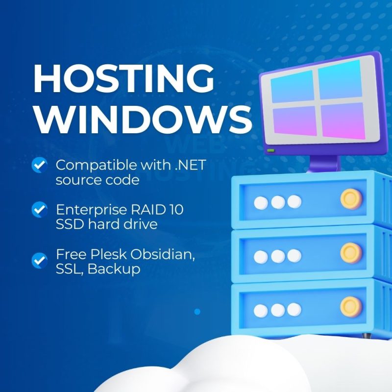 [2026] Thuê Hosting Windows Giá Rẻ | Hỗ Trợ ASP.NET, MSSQL