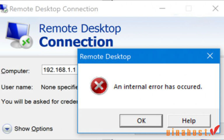 [2026] Cách sửa lỗi An internal error has occurred trên VPS